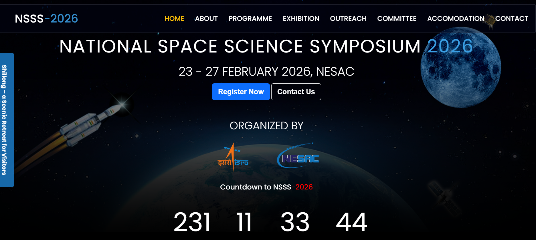 ISRO Host National Space Science Symposium 2026, (NSSS-2026)